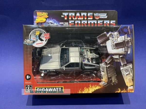 Transformers Back To The Future OFFICIAL Gigawatt Delorean FROM UK ...
