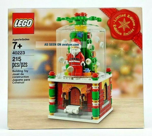 LEGO 40223 SNOW GLOBE Limited Edition New/Factory Santa Tree | #40787425