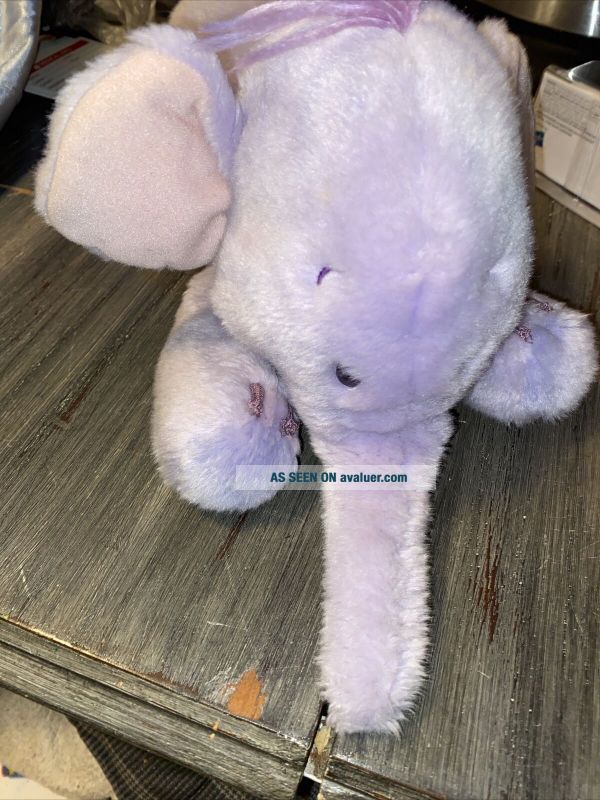 15 " Disney Store Exclusive Lumpy Purple Elephant Heffalump Soft Plush ...