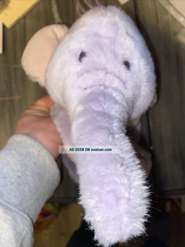15 " Disney Store Exclusive Lumpy Purple Elephant Heffalump Soft Plush ...