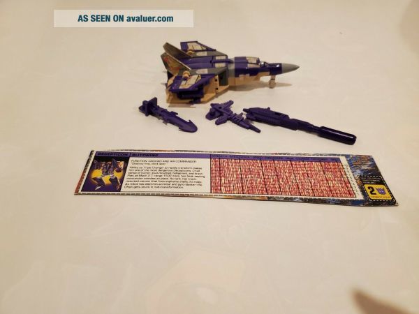 G1 Transformers Blitzwing Triplechanger 1985 Hasbro Tank Jet Robot ...