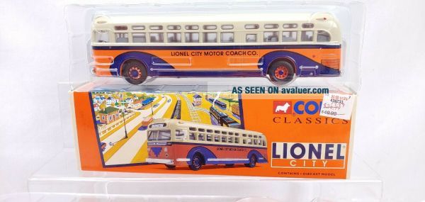 Corgi Classic Diecast 52302 Lionel City Semi & 54011 Motor Coach O ...