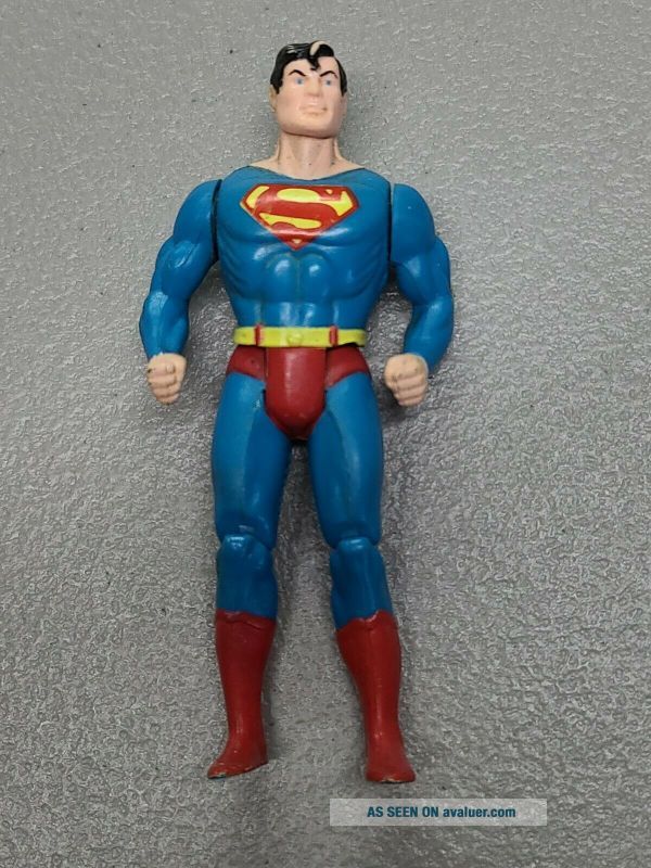 Superman Vintage Kenner DC Powers Action Figure 1984 80s Comics No Cape ...