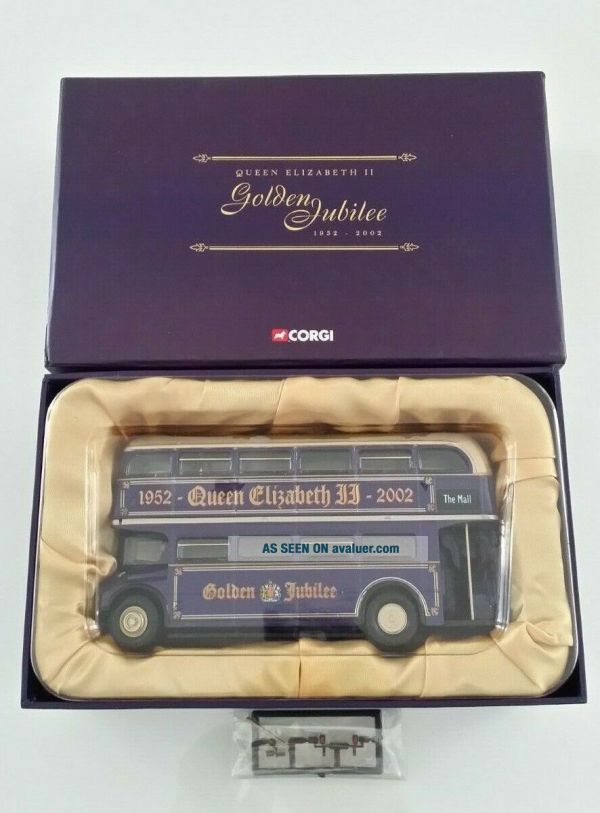Corgi Classics AEC Routemaster Bus Queen Elizabeth II Golden Jubilee ...