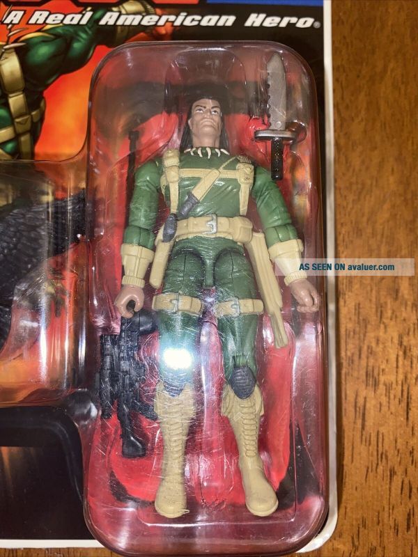 G. I. Joe Spirit Iron Knife Tracker Action Figure DTC Complete With ...