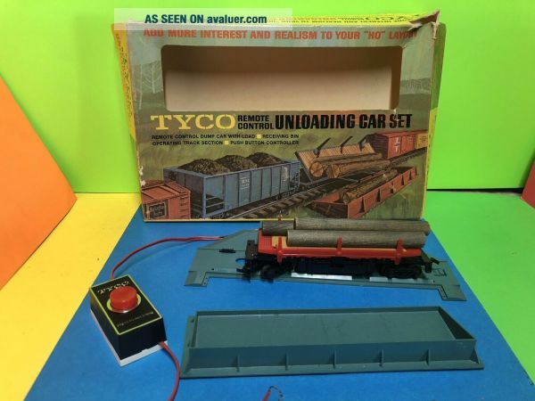 Tyco Freight Unloading Car Set As It Is HO Scale | #40852724