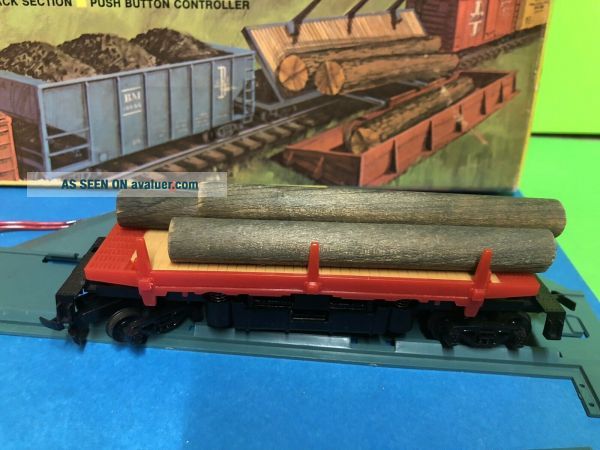 Tyco Freight Unloading Car Set As It Is HO Scale | #40852724