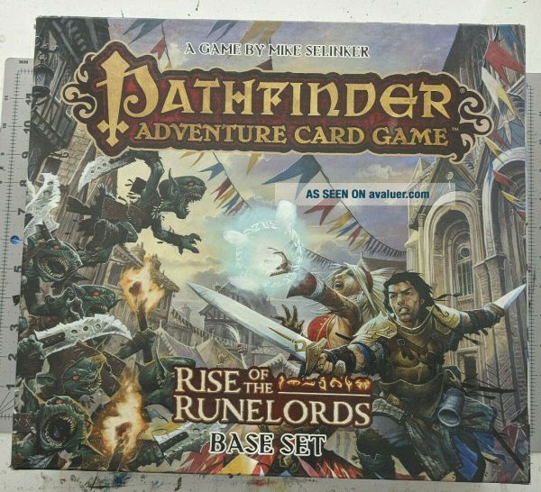 PATHFINDER ADVENTURE CARD GAME - Rise Of The Runelords Base Set ...