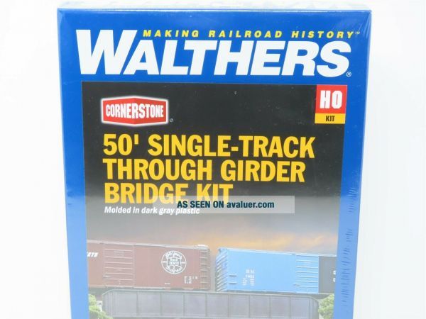 HO 1/87 Walthers 933 - 4501 50 ' Single - Track Through Girder Bridge ...