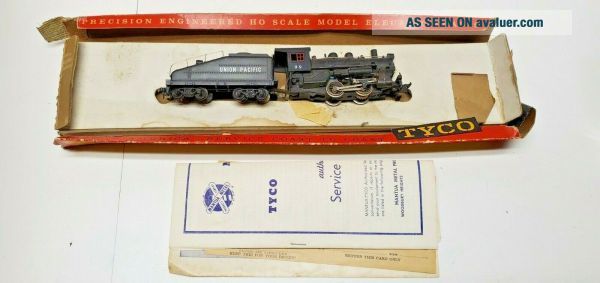 Vintage Tyco Mantua Ho Scale Union Pacific 99 Steam Locomotive With ...