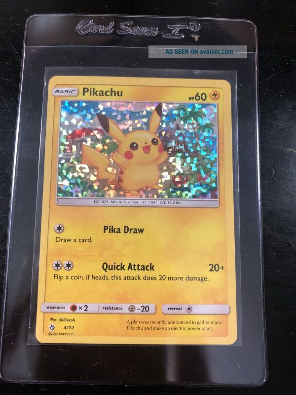 Pokemon McDonalds Pikachu 4/12 Holo Rare NM Promo | #40875765
