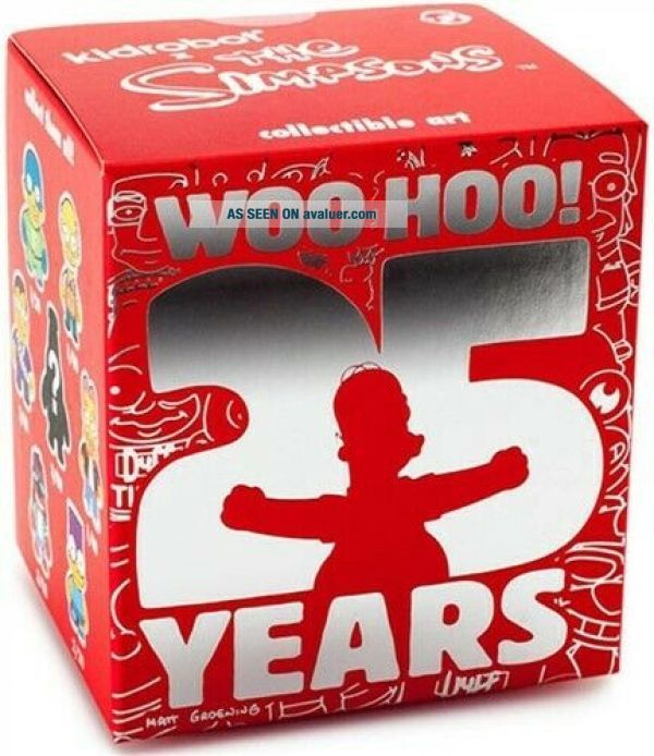 Kidrobot The Simpsons 25th Anniversary Mini Series 3 - Inch Figure ...