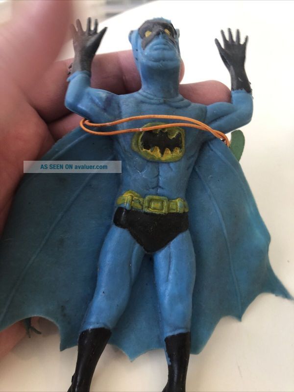 Vintage 1973 Ben Cooper BATMAN Action Jiggler Figure With Tag | #40891983