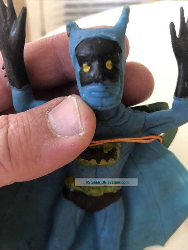 Vintage 1973 Ben Cooper BATMAN Action Jiggler Figure With Tag | #40891983