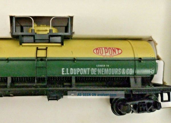 HO Scale Tyco DuPont Chemical Tank Car DUPX 6046 Vintage | #40893566