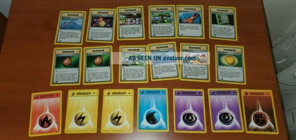 Pokemon Neo Genesis First Edition Trainer And Energy Cards | #40893884