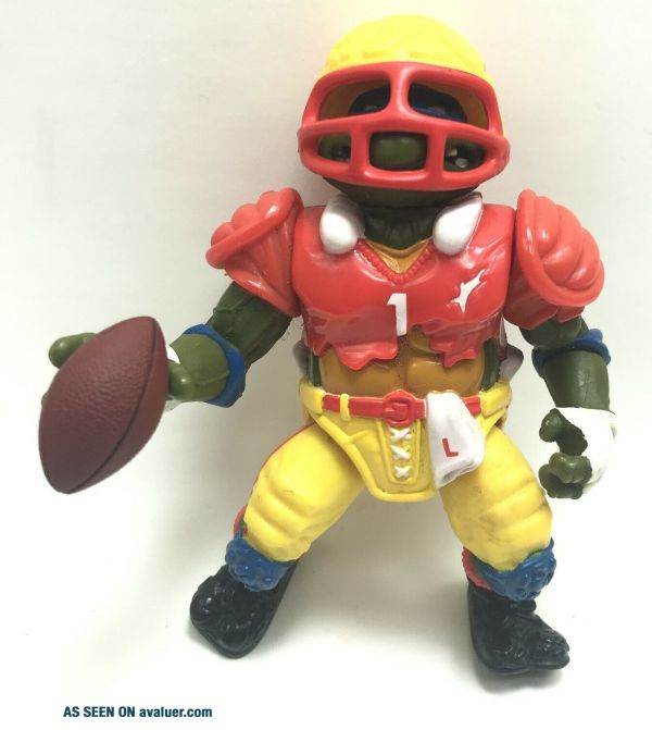 1991 TD Tossin Leonardo Teenage Mutant Ninja Turtles TMNT Vintage ...