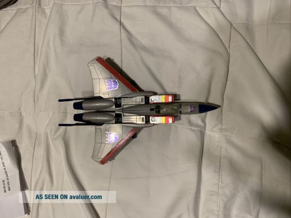 Vintage 1984 1985 Hasbro Transformers G1 Generation 1 Starscream Pre ...