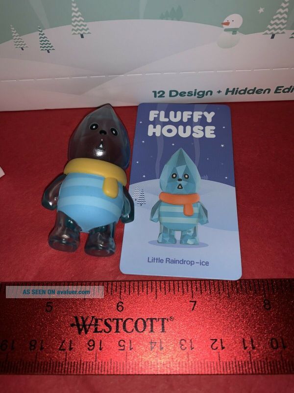 PopMart FLUFFY House WINTER EDITION S2 CHASE Secret Little RAINDROP ICE ...