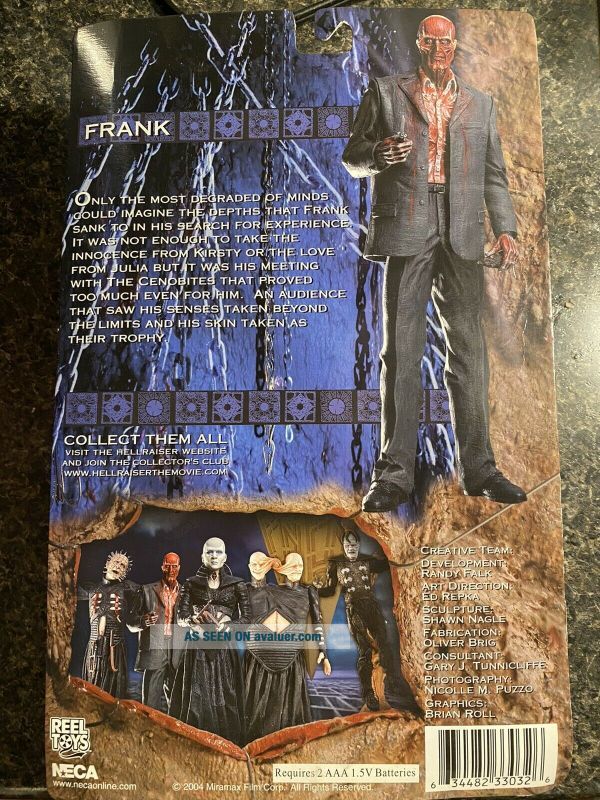 NECA Hellraiser Series 3 Uncle Frank Figure Never Opened | #40920498
