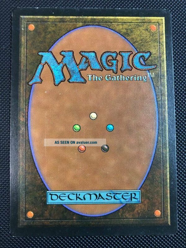 MTG Magic The Gathering Revised Ankh Of Mishra Signed Amy Weber 519 ...