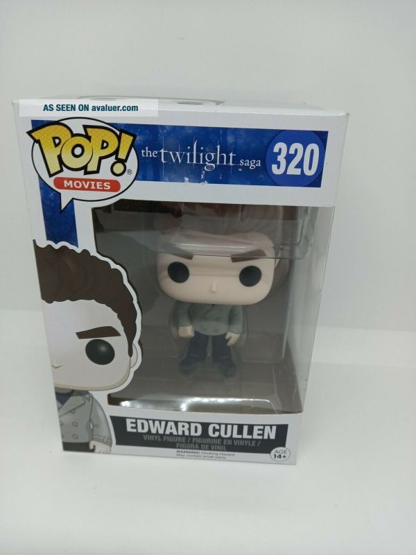 Funko Pop Edward Cullen The Twilight Saga Vinyl Figure 320 2016 Movies ...