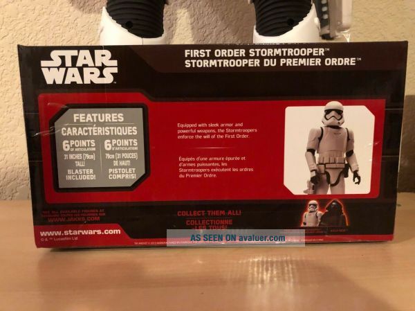 STAR WARS FIRST ORDER STORMTROOPER 31 Inch Disney Jakks Pacific Action ...