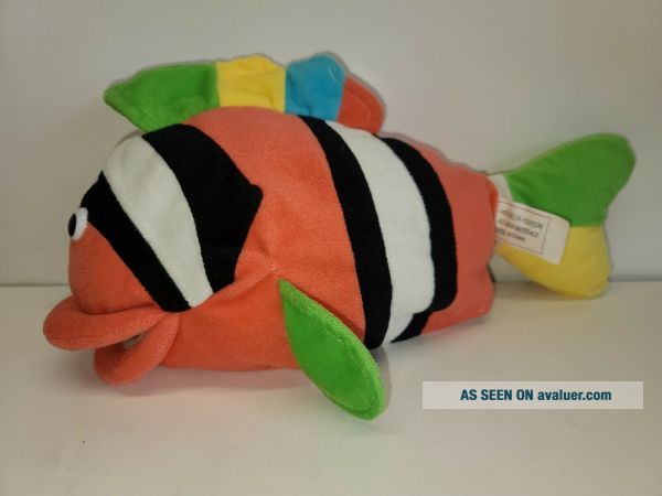 Mills Trading Company Plush Fish Hand Puppet With Sound | #40949654