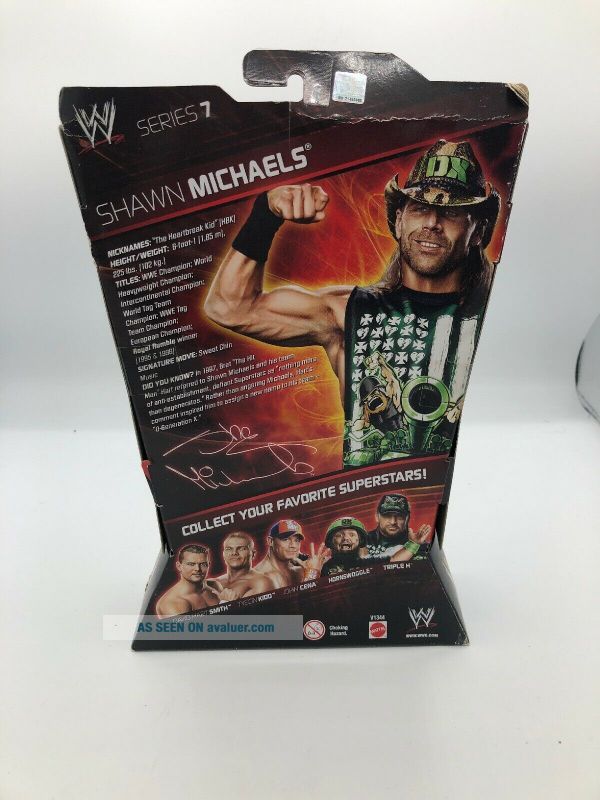 WWE ELITE SERIES 7 SHAWN MICHAELS HBK MATTEL WRESTLING FIGURE | #40974351