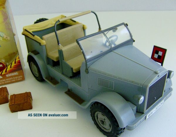 Indiana Jones GERMAN SOLDIER Action Figure WITH JEEP Raiders Of The ...