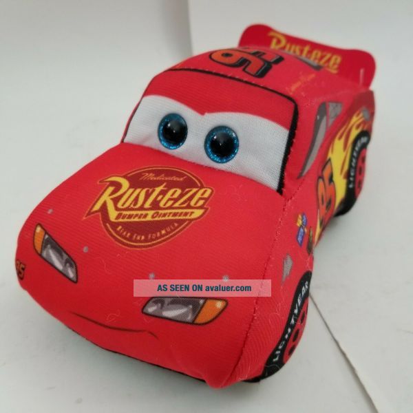 TY Sparkle Hero Lightning McQueen Disney Pixar Cars Movie Red Plush ...