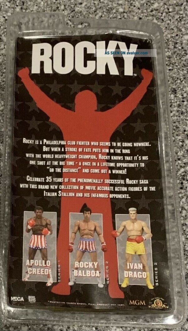 Neca Apollo Creed Action Figure From The Rocky Movie | #41007728