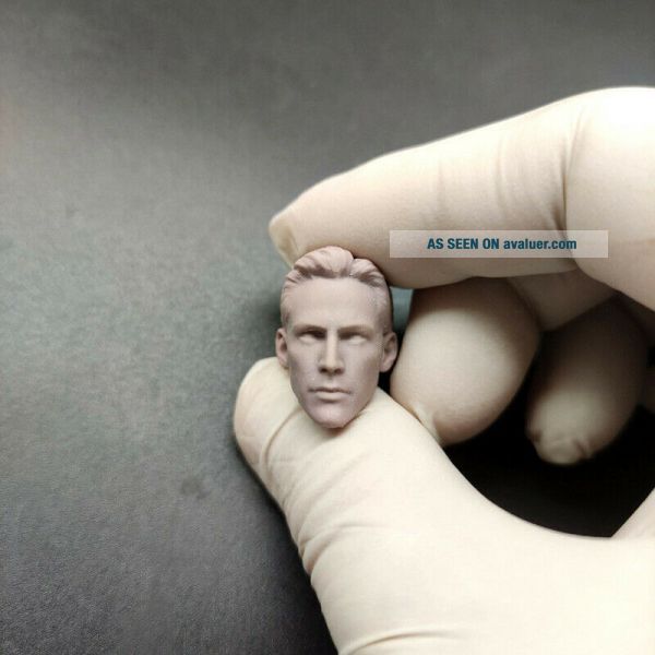 Blank 1/12 Scale The Matrix Keanu Reeves Head Sculpt Unpainted Fit 6 ...
