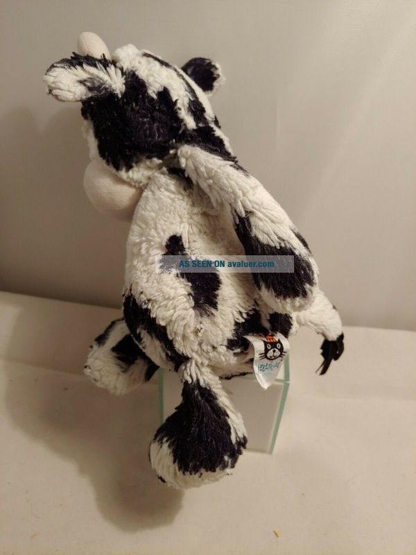 JELLYCAT LONDON Black White Cow Plush Animal Stuffed Animal | #41067051