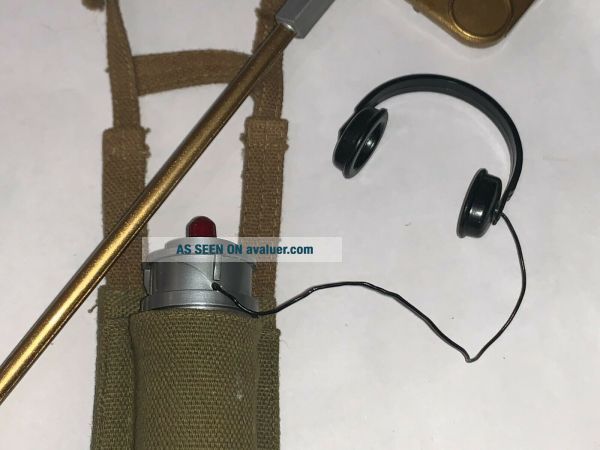VTG 1966 Hasbro GI Joe Action Marine Demolition Mine Detector 7730 ...