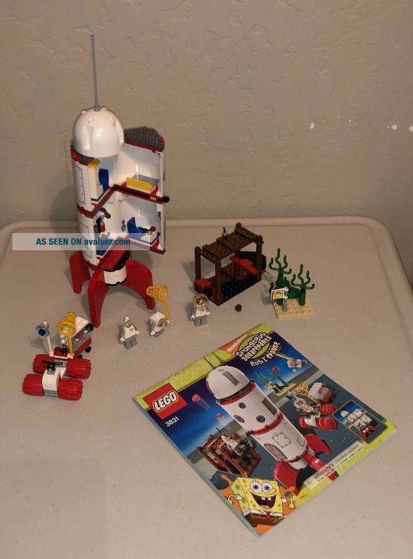 LEGO SpongeBob SquarePants Rocket Ride 3831 98 Complete | #41071544
