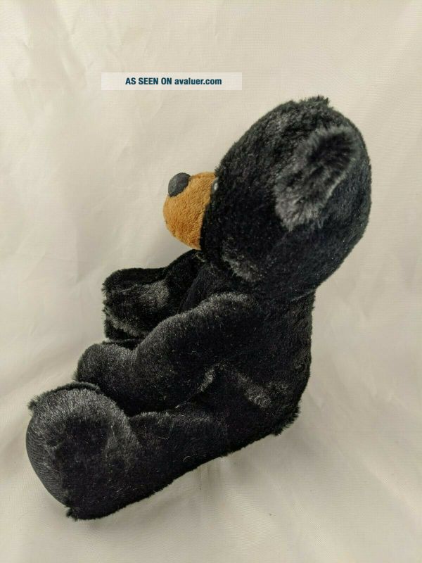 First & Main Floppy Friends Black Bear Plush 10 " 7723 Stuffed Animal ...