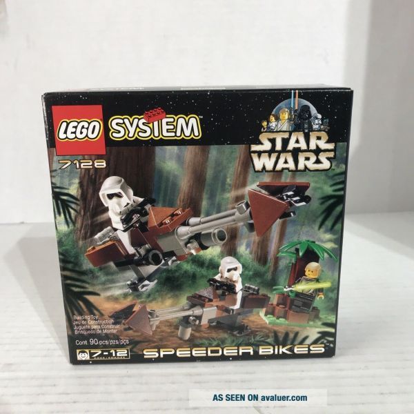 LEGO Star Wars 7128 Speeder Bikes Rare 1999 Set Box | #41078016