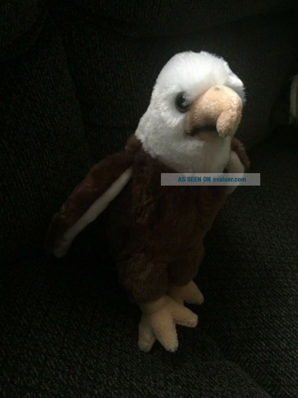 WILDLIFE ARTISTS Bald Eagle Stuffed Animal Plush 10” Wild And Wonderful ...