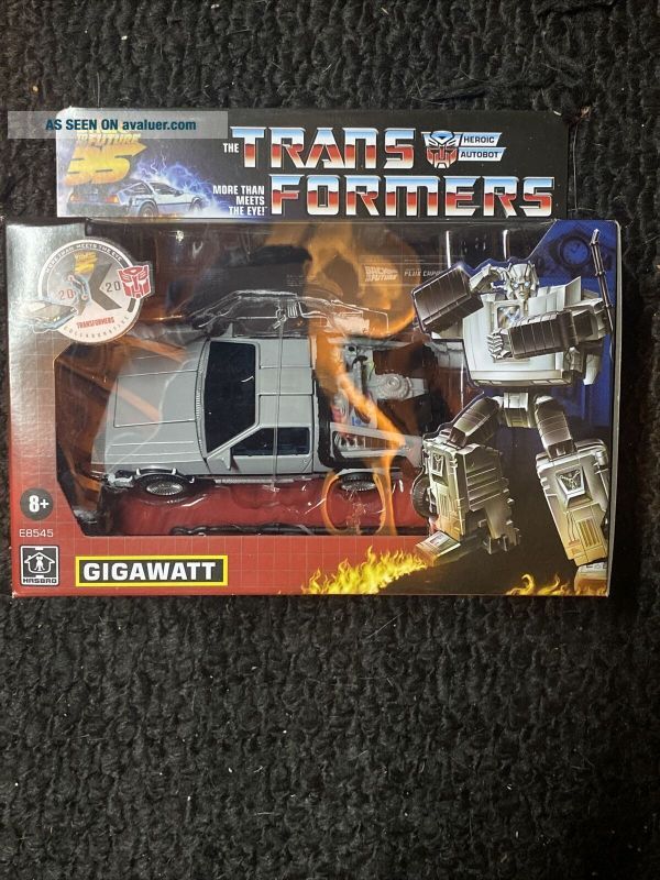 Transformers Back To The Future Mash - Up Delorean Gigawatt 35th ...