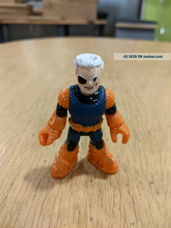 Imaginext Slade/Deathstroke Unmasked Dc Universe Heroes Friends Figure ...