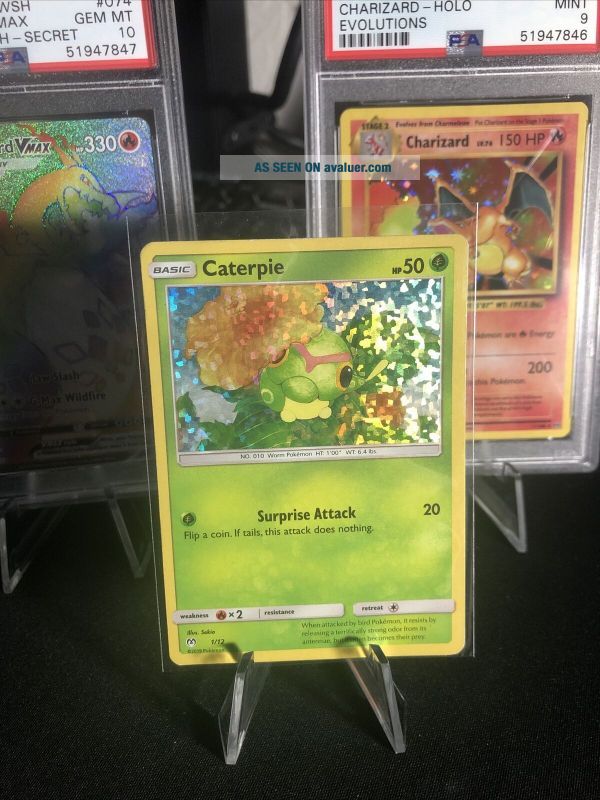 Caterpie 1/12 McDonald ' S Holo Pokemon Card 2019 | #41087262