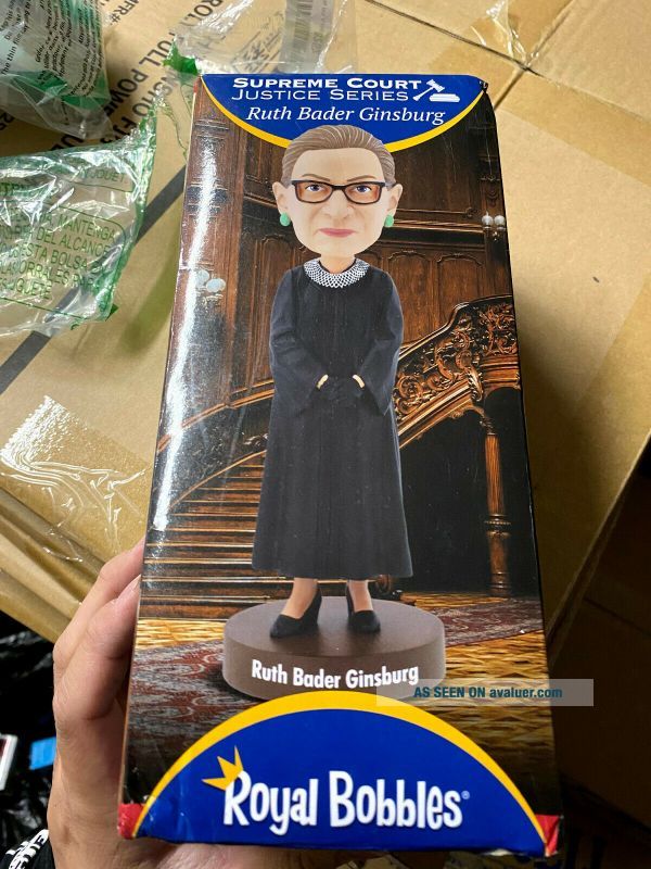 2019 Royal Bobbles Ruth Bader Ginsburg Supreme Court Justice Series ...