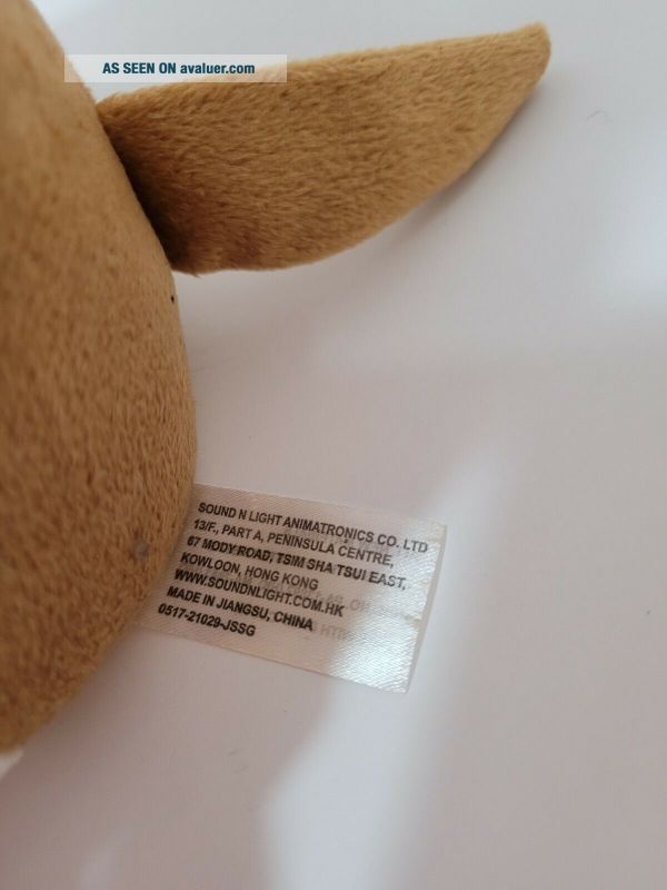 Sound N Light Animatronics Christmas Chihauhua Dancing Singing Plush W ...