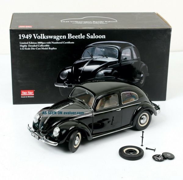 Sun Star Ltd Edition Diecast 1949 Volkswagen Beetle Saloon Sun5201 1/12 ...