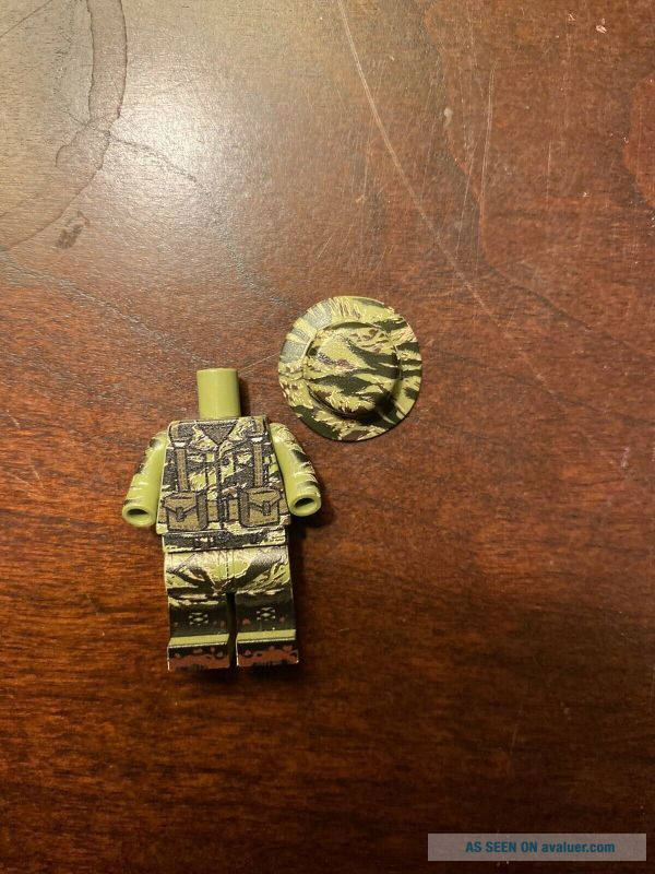 TheMinifigCo Brickmania Tigerstripe Vietnam LEGO TMC Minifigure Body ...