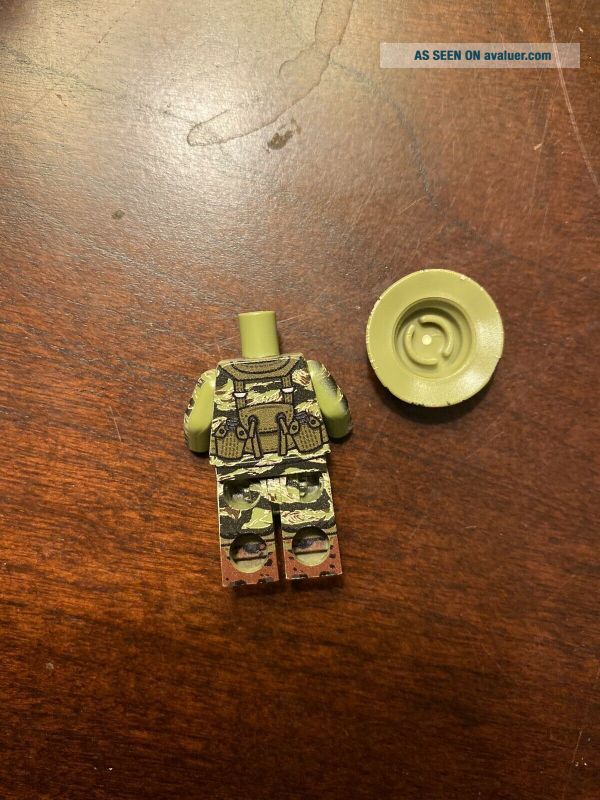 TheMinifigCo Brickmania Tigerstripe Vietnam LEGO TMC Minifigure Body ...