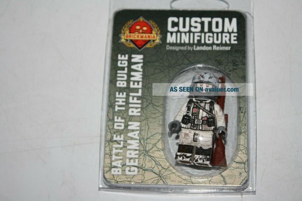 LEGO Brickmania WW2 Battle Of The Bulge German Rifleman Minifigure ...