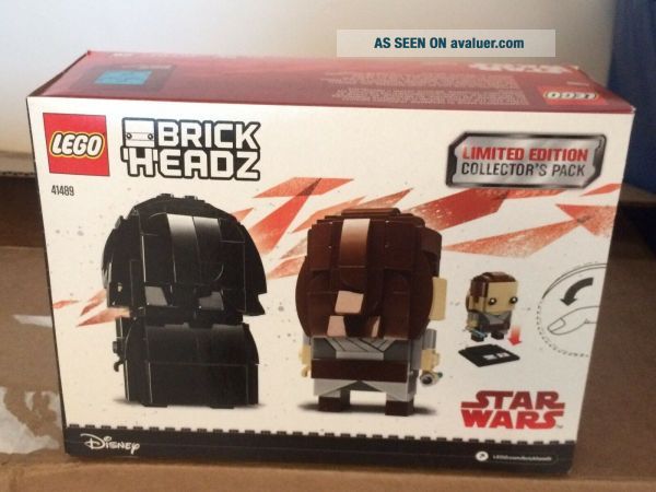 Brickheadz LEGO Star Wars Rey And Kylo Ren Limited Edition Collectors ...