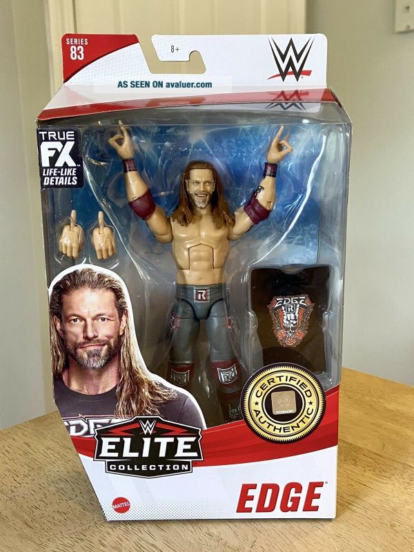 Mattel WWE Elite Series 83 Edge Wrestling Figure 2020 Legends W Plastic ...